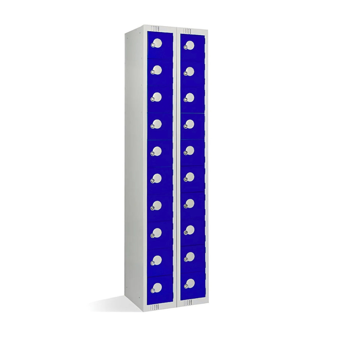 20 Door Free-Standing Personal Effects Locker – Secure Storage | G ...