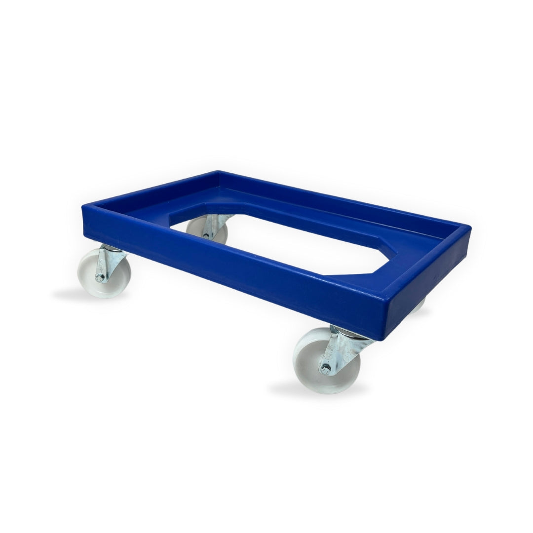 RM90 Nestable Container Dolly 600×400 – Plastic Wheeled Base | G-Force ...
